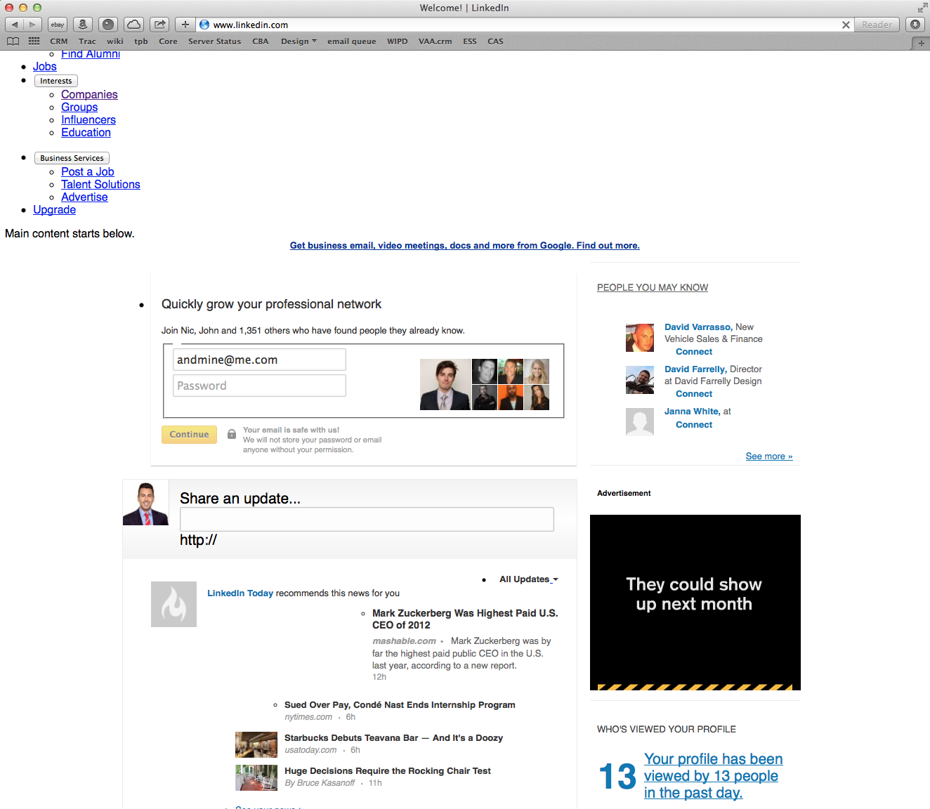 How to Solve Slow LinkedIn Loading Problem | Andmine™